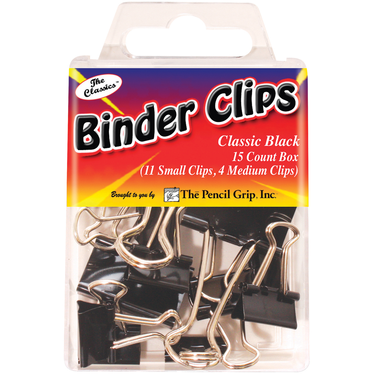 The Pencil Grip Binder Clips 15 Pkg Black Set Of 6 634901001813 EBay The Pencil Grip Binder Clips 15 Pkg Black Set Of 6 634901001813 EBay
